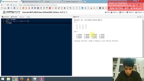 Question 3 Finding The Pivots In Matrix Using Matlab Youtube