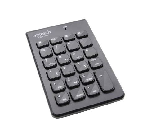 Anitech Keypad Numeric N185 Black Mm