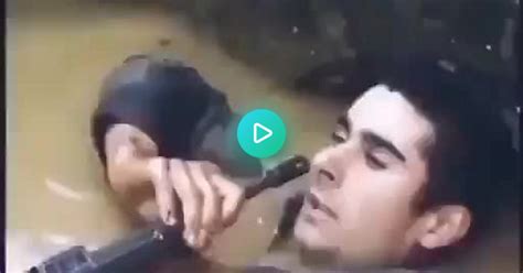 A Portuguese Commando Recruit Going Through A Popular Obstacle Course During The Training And