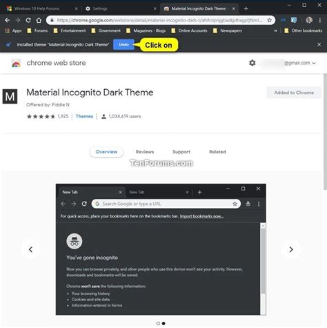 Change Theme In Google Chrome Tutorials