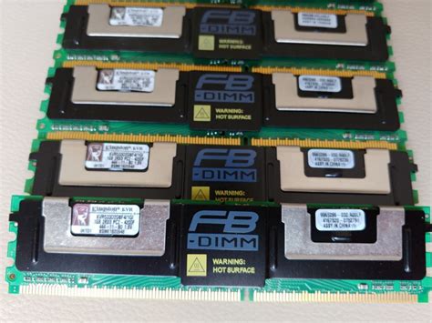 8x 1GB DDR2 533MHz ECC CL4 1 8V Fully Buffered DIMM Kingston RAM