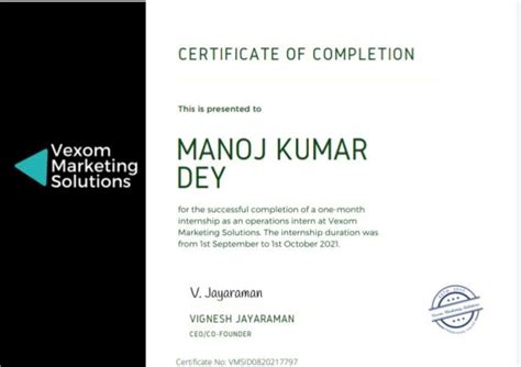 Manoj Dey On Linkedin Internship Internshala Opportunity