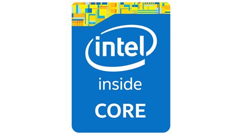 Intel Core Logo Symbol Meaning History Png Brand