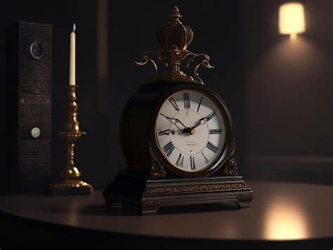 Premium Ai Image Clock Ai Generative Ai
