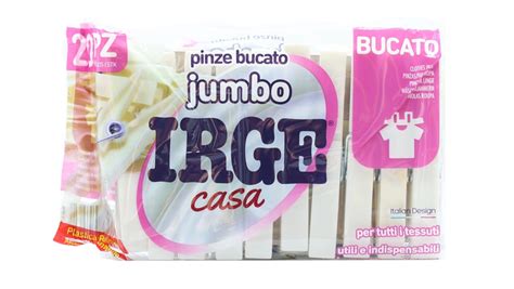 Прищіпки для білизни Irge пластмасові Jumbo 20 шт від продавця Lacura Shop в інтернет