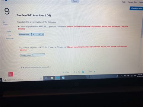 solved saved help save and exit subn check my work 9 problem