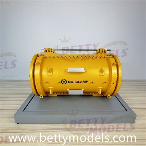 Submarine Pipeline Clamp Exhibition Model Custom Industry Machine Scale Models China Subsea