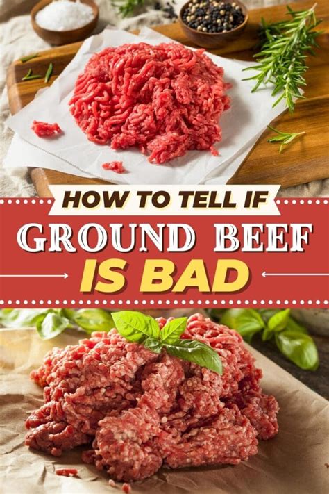 How To Tell If Ground Beef Is Bad Telltale Signs Insanely Good