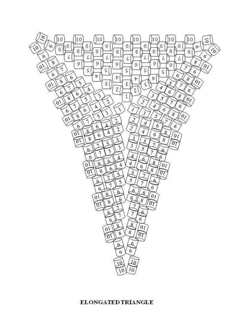 Free Printable Triangle Made Of Squares