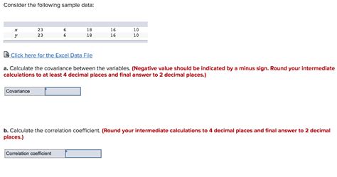 solved consider the following sample data 23 23 18 18 16 16