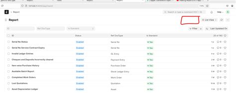 How To Enable Add Report Button To Report Doctype Erpnext Frappe Forum