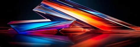 Premium Ai Image Abstract Composition Of Angular Geometric Forms And Lines Creating A Sense Of