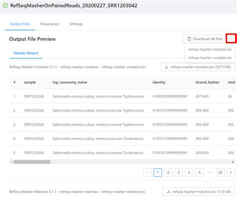 Refseqmasher Whats In Your Sequence Data