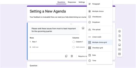 How To Add Ranked Choices In Questions In Google Forms The Jotform Blog