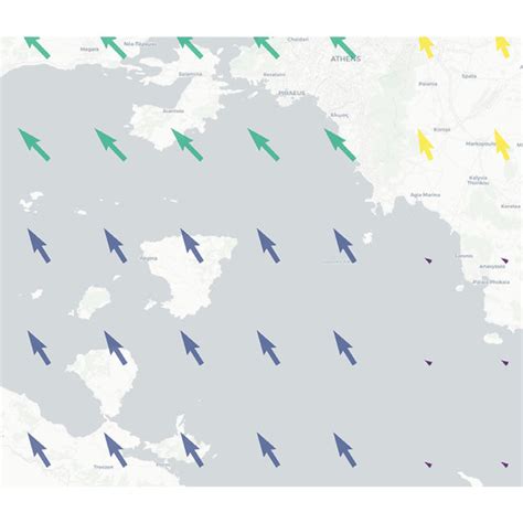 Plot Of Wind Direction And Speed July Download Scientific Diagram