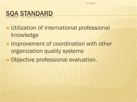 Sqa Understanding Standards Q3