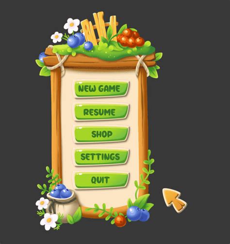 Game Ui Elements 花瓣网