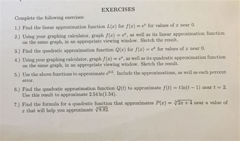 Solved Exercises Complete The Following Exercises 1 Find