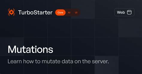Mutations Api Web Turbostarter