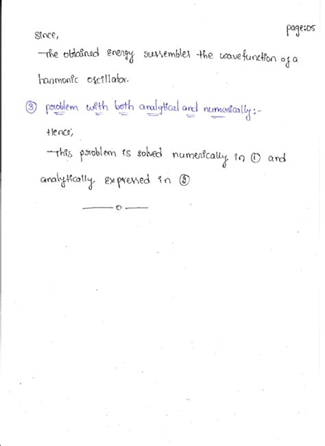 09 Estimate The Ground State Energy And Wavefunction For A Particle In