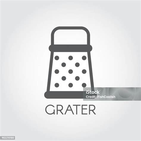 검은 선 아이콘 창 살 주방 기구 조리 식품 제품의 다양 한 연 삭 재료 기호입니다 벡터 가정 생활에 대한 스톡 벡터 아트 및 기타 이미지 Istock