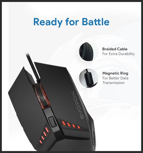 Evofox Shadow Gaming Mouse Amkette