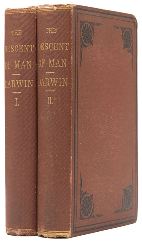 the descent of man and selection in relation to sex von darwin