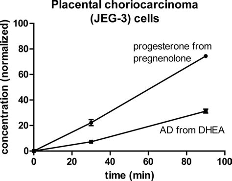 Uptake Of Pregnenolone And Conversion To Progesterone Are Faster Than Download Scientific