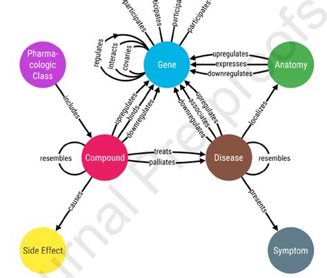 The Metagraph I E Schema Of The Knowledge Graph Used In The