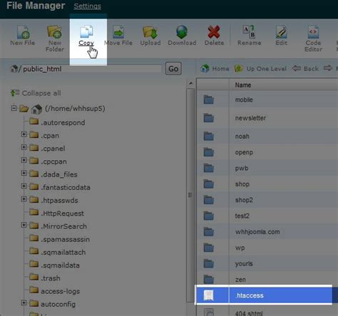 How To Edit Your Htaccess File Web Hosting Hub