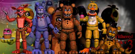 Unwithered Animatronics By Prestonplayz110003 On Deviantart