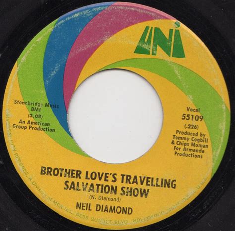 Yahooオークション 米7 Neil Diamond Brother Loves Travelling Sal