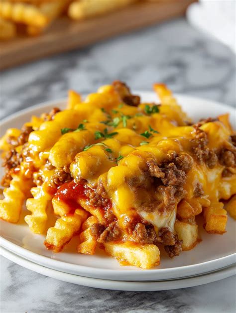 Cheeseburger French Fry Bake