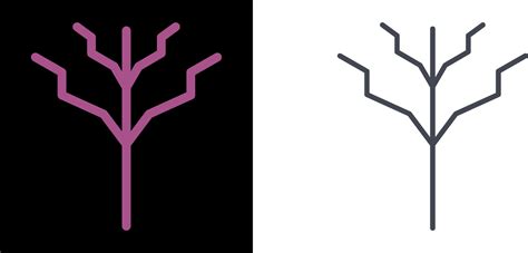 Tree With No Leaves Icon Vector Art At Vecteezy