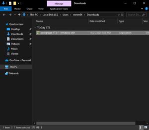Postgresql Installation Steps On Windows