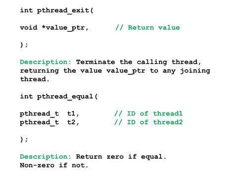 Ppt Multi Threaded Programming With P Osix Threads Powerpoint