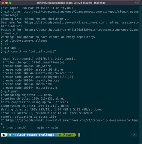 GitHub Adnanhussain Aws Cloud Resume Challenge Cool Way To Show Off My CV Resume Online