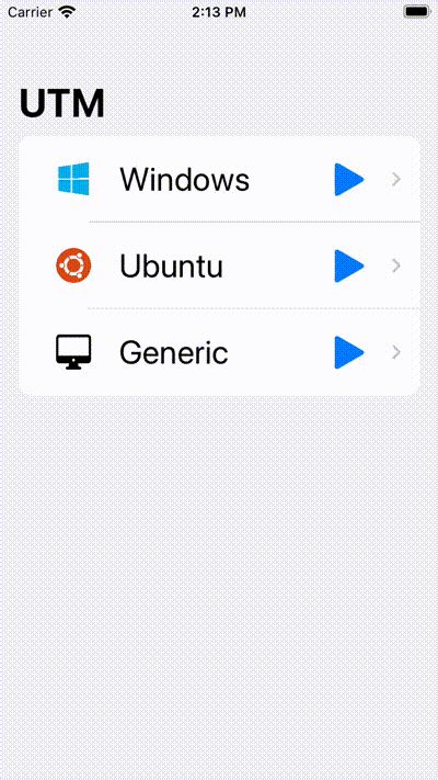 UTM 2 0 Design Concept Issue 408 Utmapp UTM GitHub