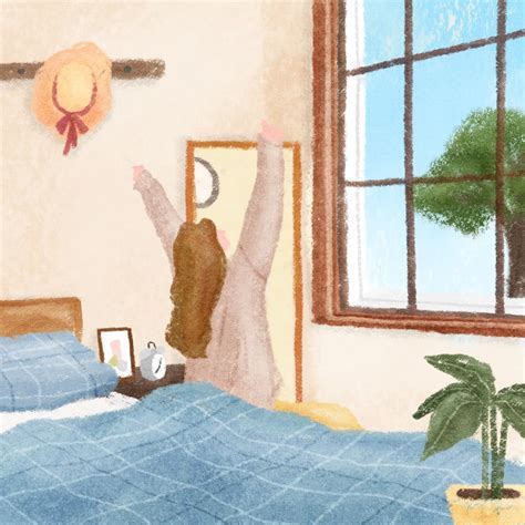 상쾌한 아침 풍경 드로잉 By 구월 포트폴리오 노트폴리오