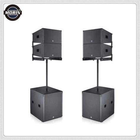 10 Inch Active Neodymium Line Array Pa Speaker With Subwoofer