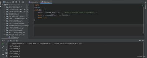 Suctf 2018 Annonymous 真的是匿名函数么 Suctf 2018 Annonymous 1 Csdn博客