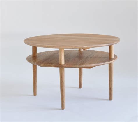 Solid Oak Round Coffee Table Round Hemma Sg Hemma Online Furniture Store Singapore