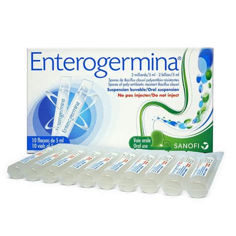 Enterogermina Oral Suspension 5ml 10s Aster Pharmacy