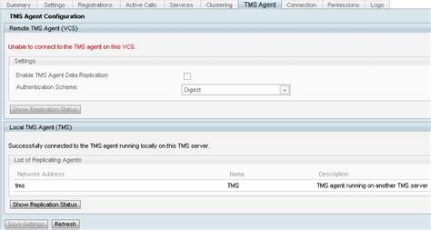 Tms Agent Troubleshoot Procedures Cisco