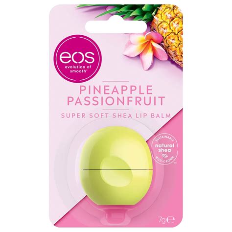 Eos 100 Natural Lip Balm Pineapple Passionfruit All Day
