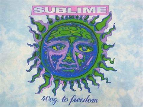 00s～ Sublime 40 Oz To Freedom タイダイ Tシャツ Cyclone