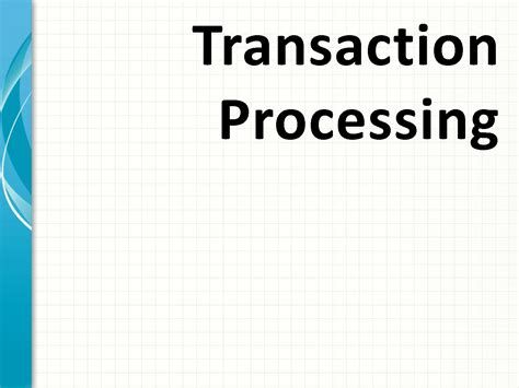 Solution Transactions Processing Dbms Studypool