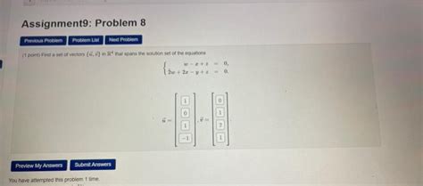 Solved Assignment9 Problem 4 Prva Pro Priems Next Problem
