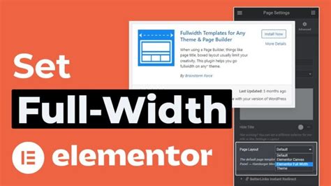 Fix Elementor Full Width Not Working 4 Methods 2025