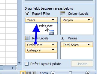 Excel Pivot Table Report Filter Tips Examples Videos